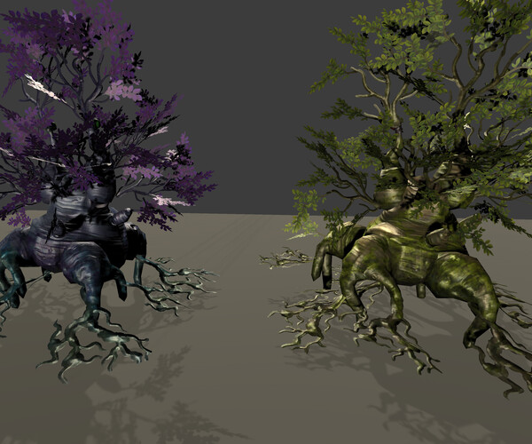 ArtStation - Tree Giant Myth Ent | Game Assets