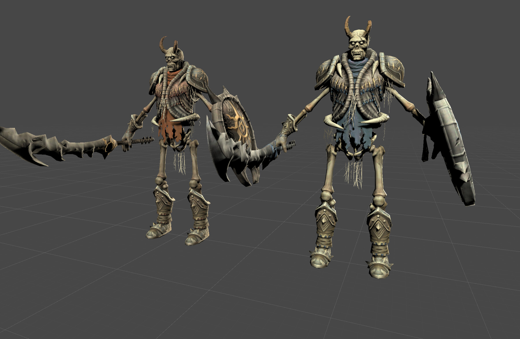 ArtStation - Warrior Skeleton | Game Assets