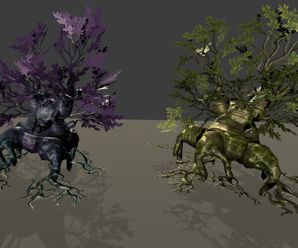 ArtStation - Tree Giant Myth Ent | Game Assets