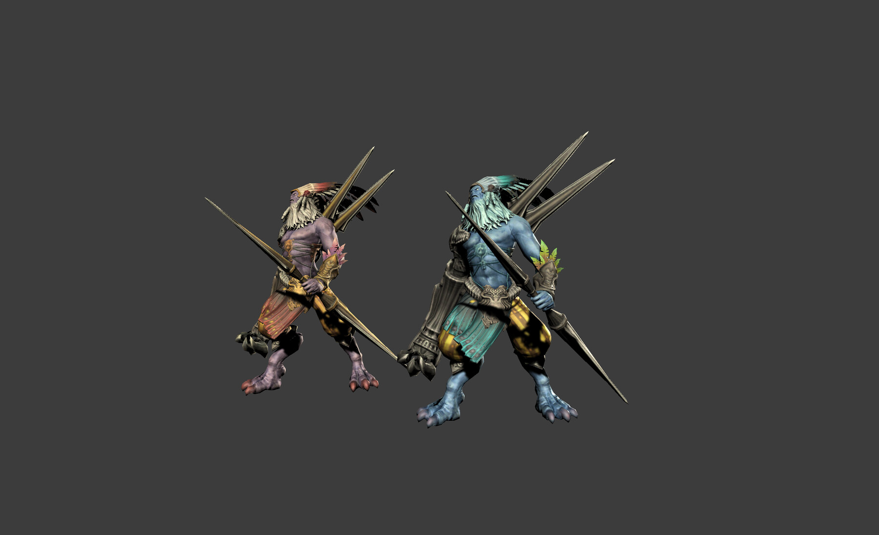 ArtStation - Alien Avatar Chief | Game Assets