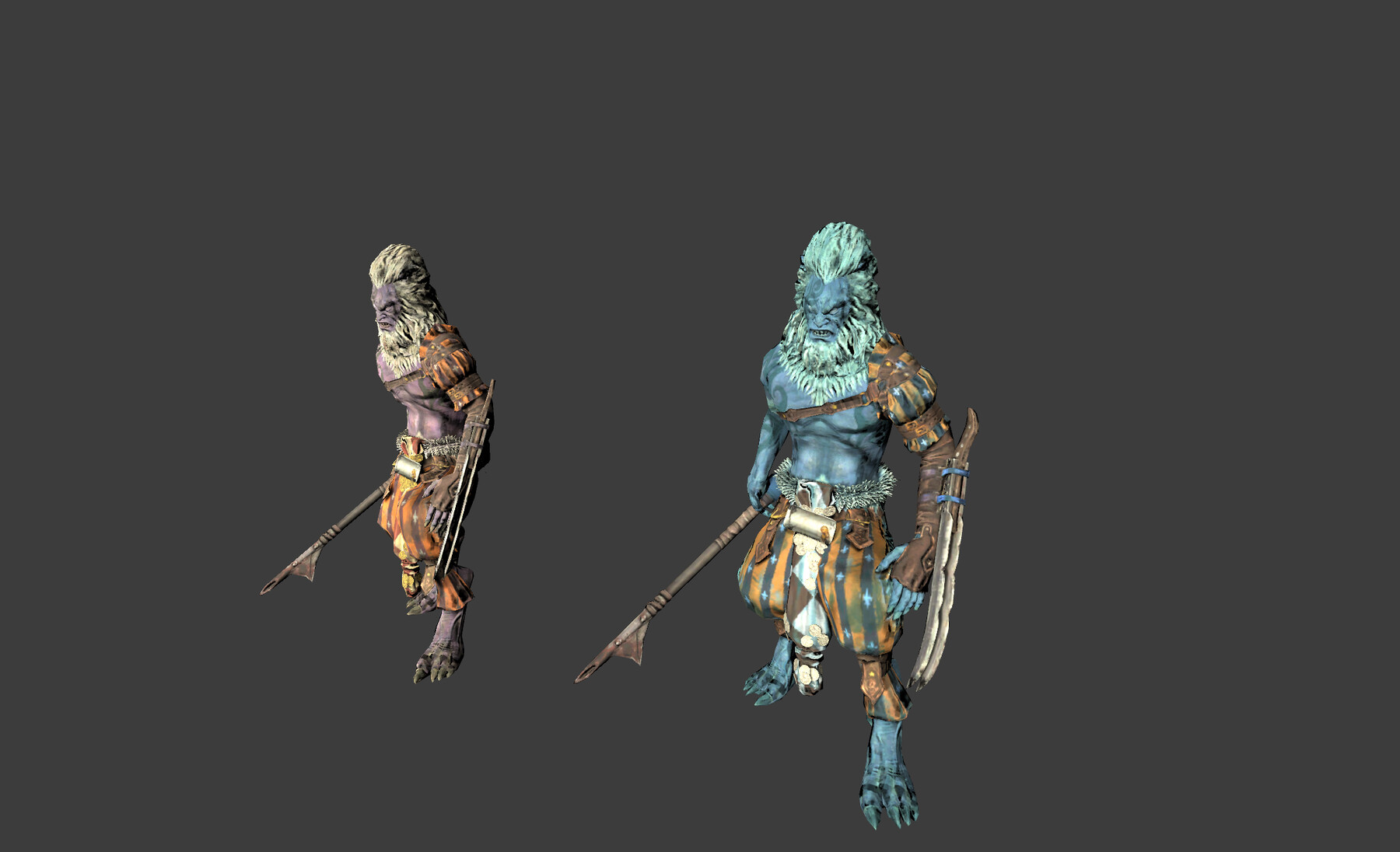 ArtStation - Alien Avatar Fighter | Game Assets