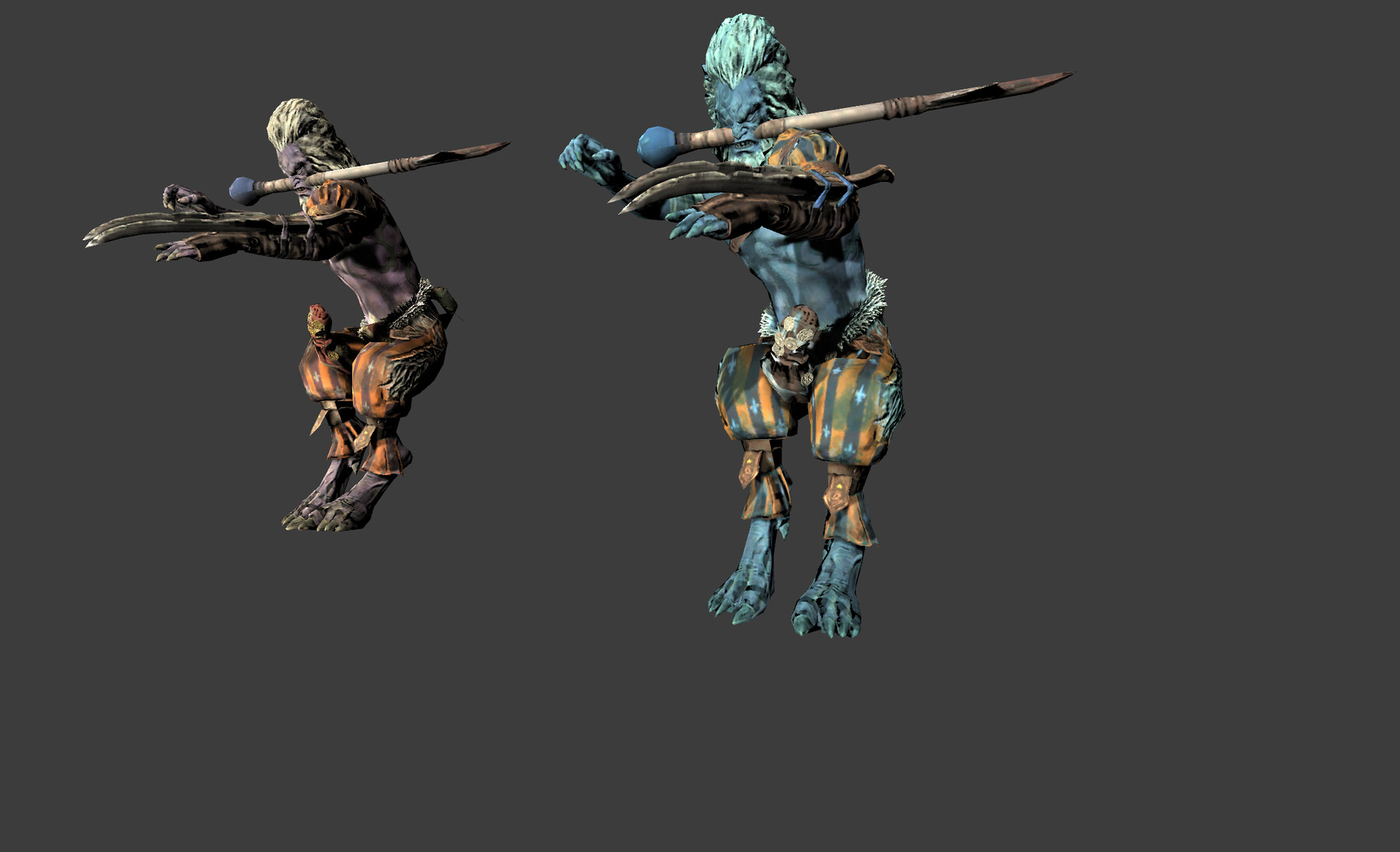 ArtStation - Alien Avatar Fighter | Game Assets