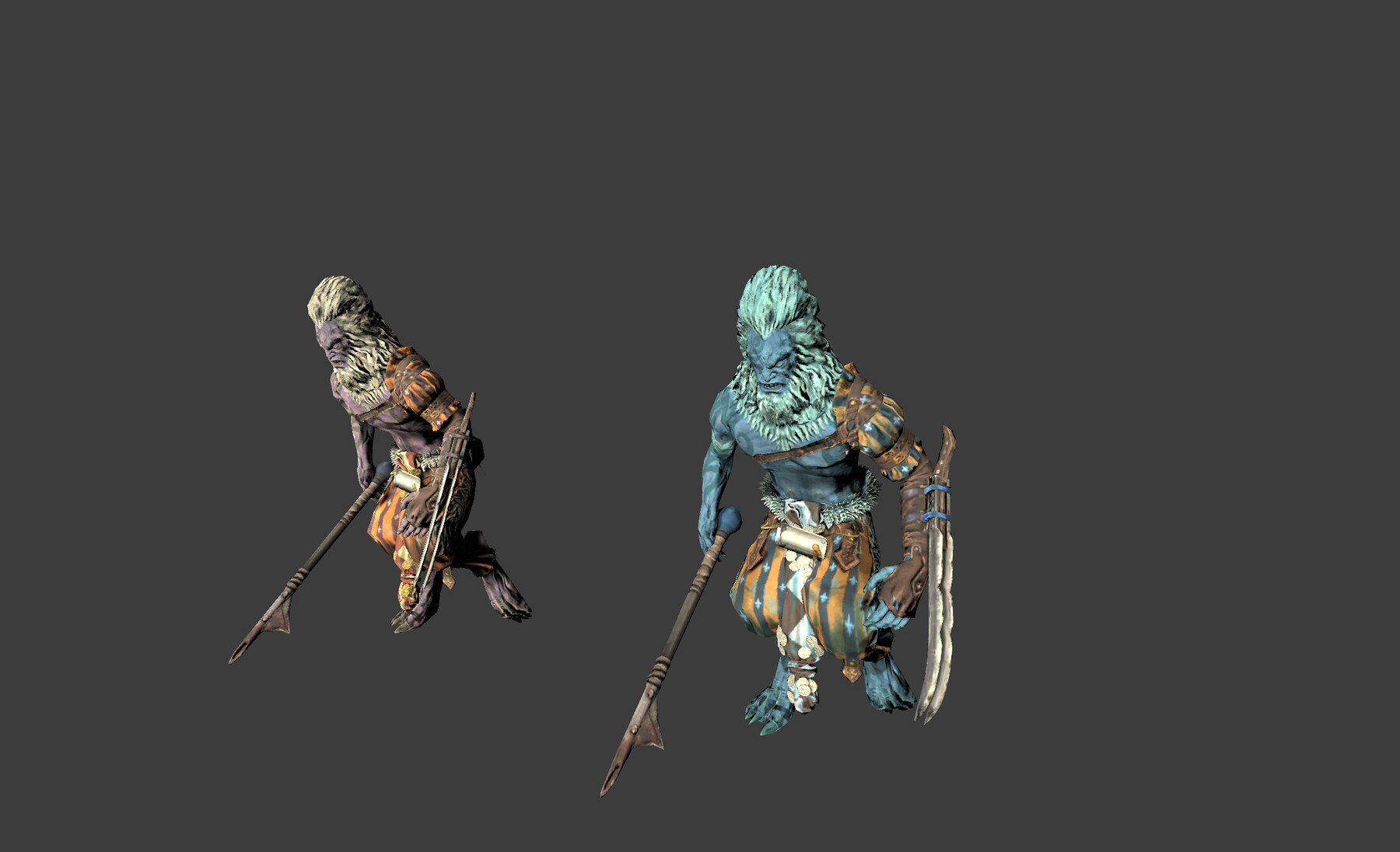 ArtStation - Alien Avatar Fighter | Game Assets