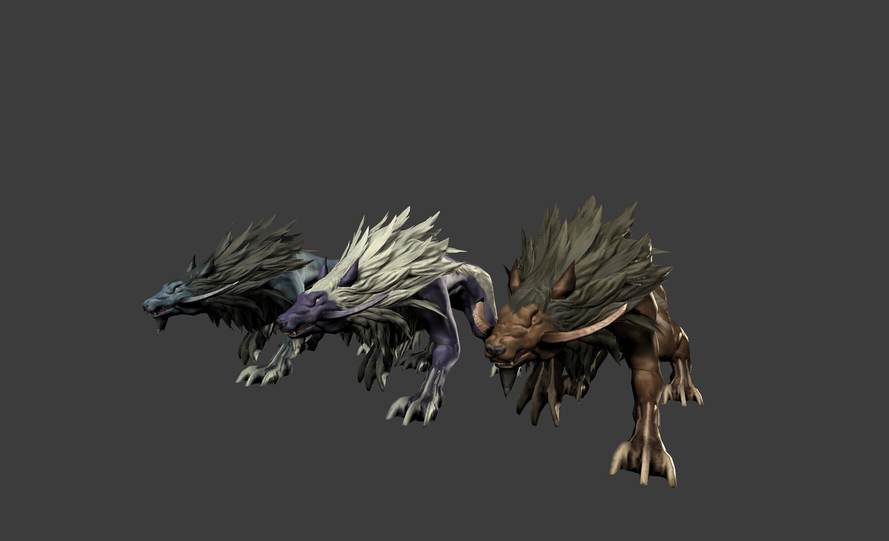 ArtStation - Beast Wolf Mutant | Game Assets
