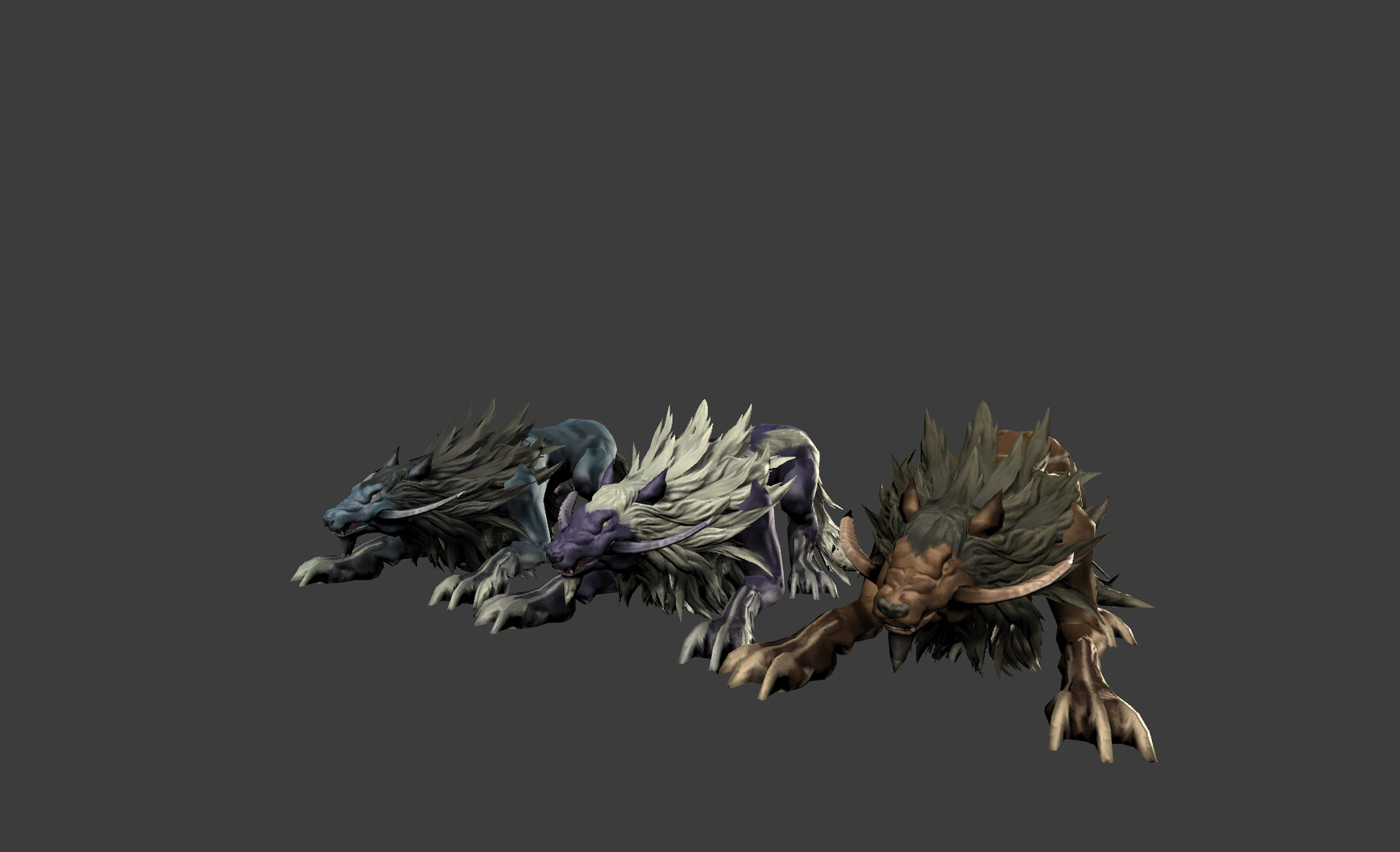 ArtStation - Beast Wolf Mutant | Game Assets