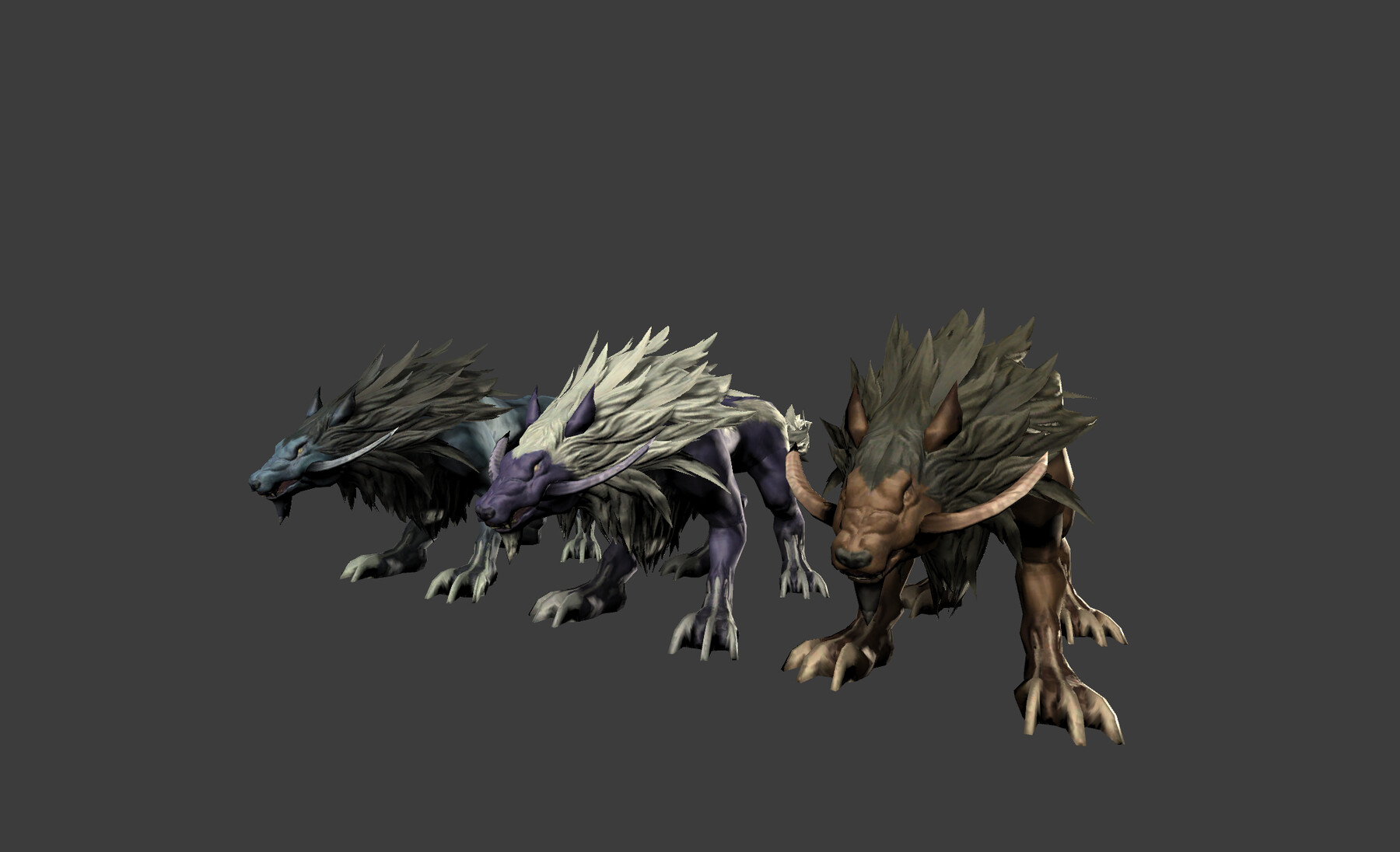 ArtStation - Beast Wolf Mutant | Game Assets