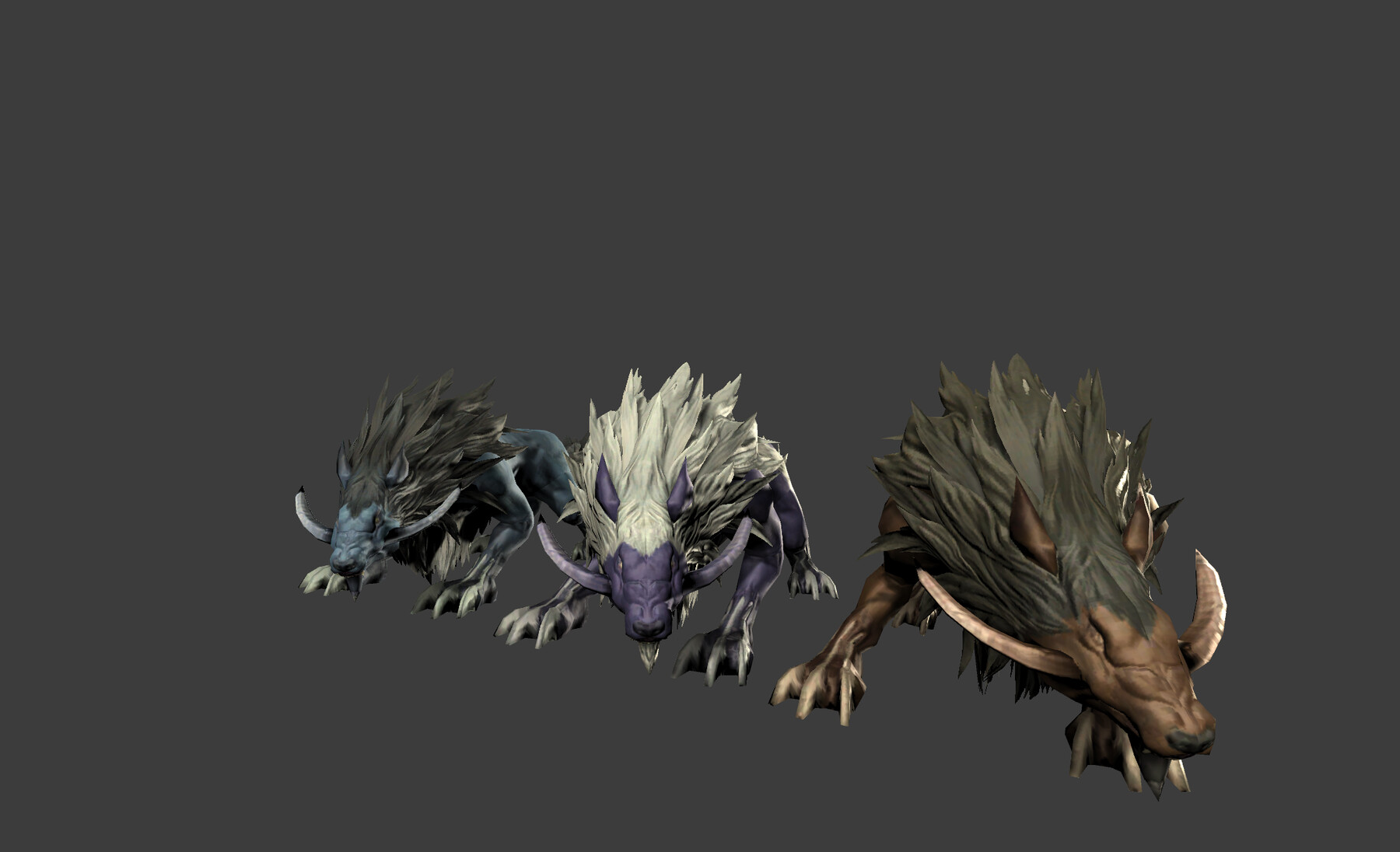 ArtStation - Beast Wolf Mutant | Game Assets