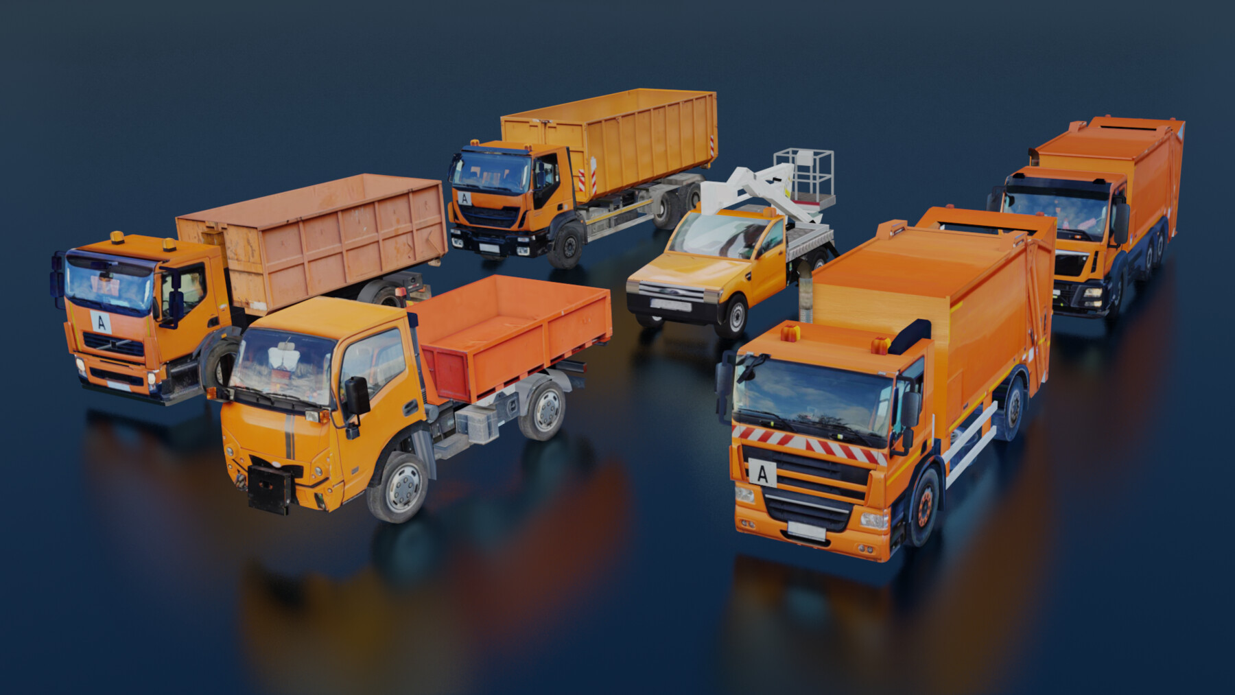 ArtStation - 6 IN 1 VEHICLES LOW POLY GAME READY | Game Assets