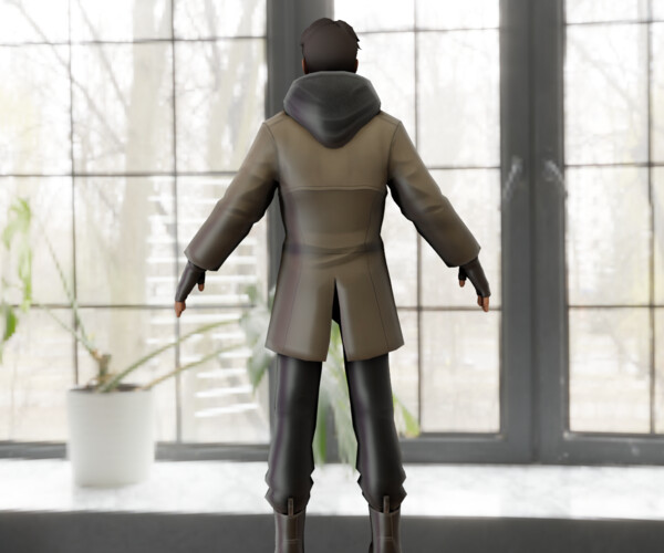 ArtStation - RIGGED HUMAN LOW POLY GAME READY | Resources