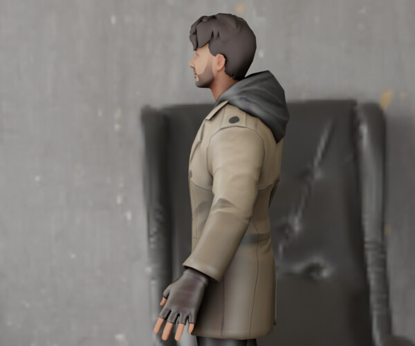 ArtStation - RIGGED HUMAN LOW POLY GAME READY | Resources