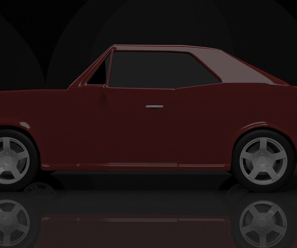 ArtStation - Pontiac GTO | Game Assets