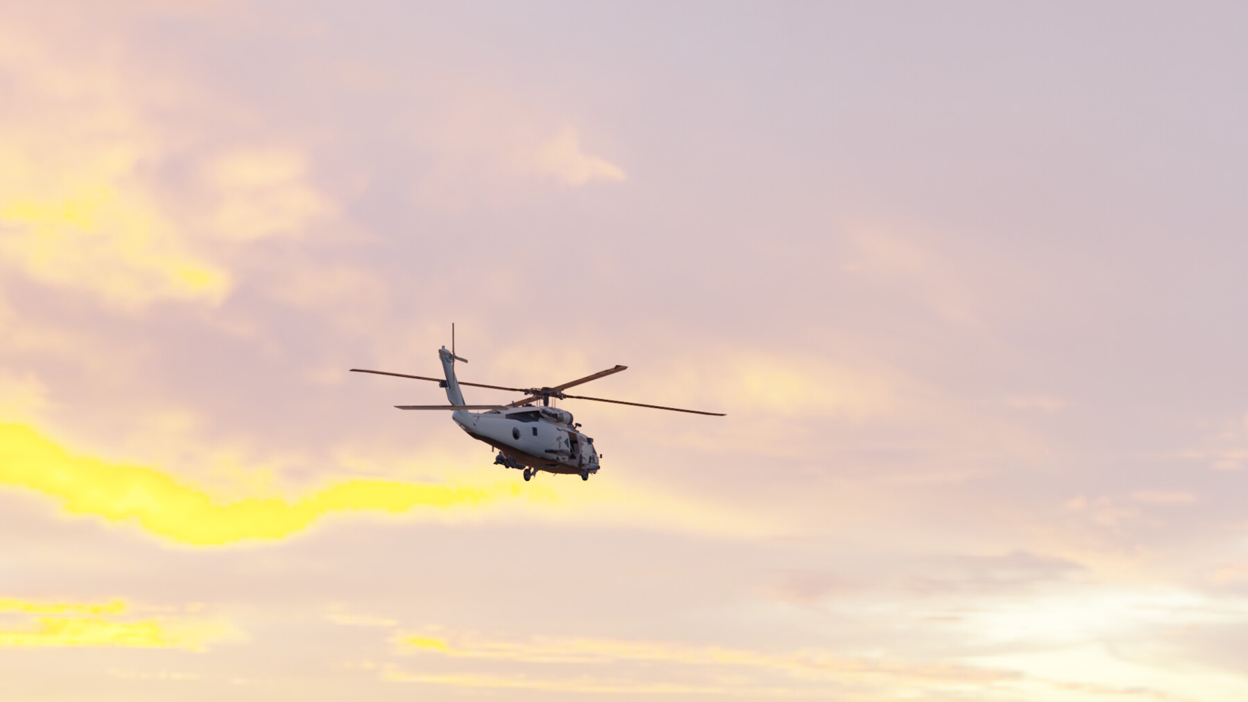 ArtStation - ANIMATED SEA HAWK SH-60 GAME READY | Game Assets
