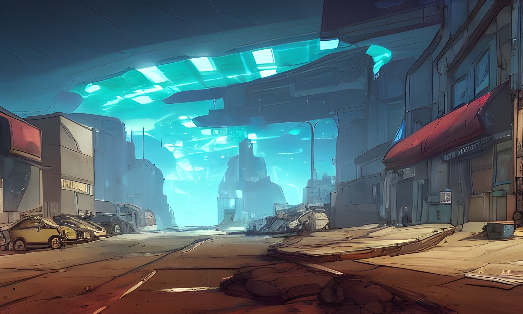 ArtStation - Borderland environment 2000 artwork pack | Artworks