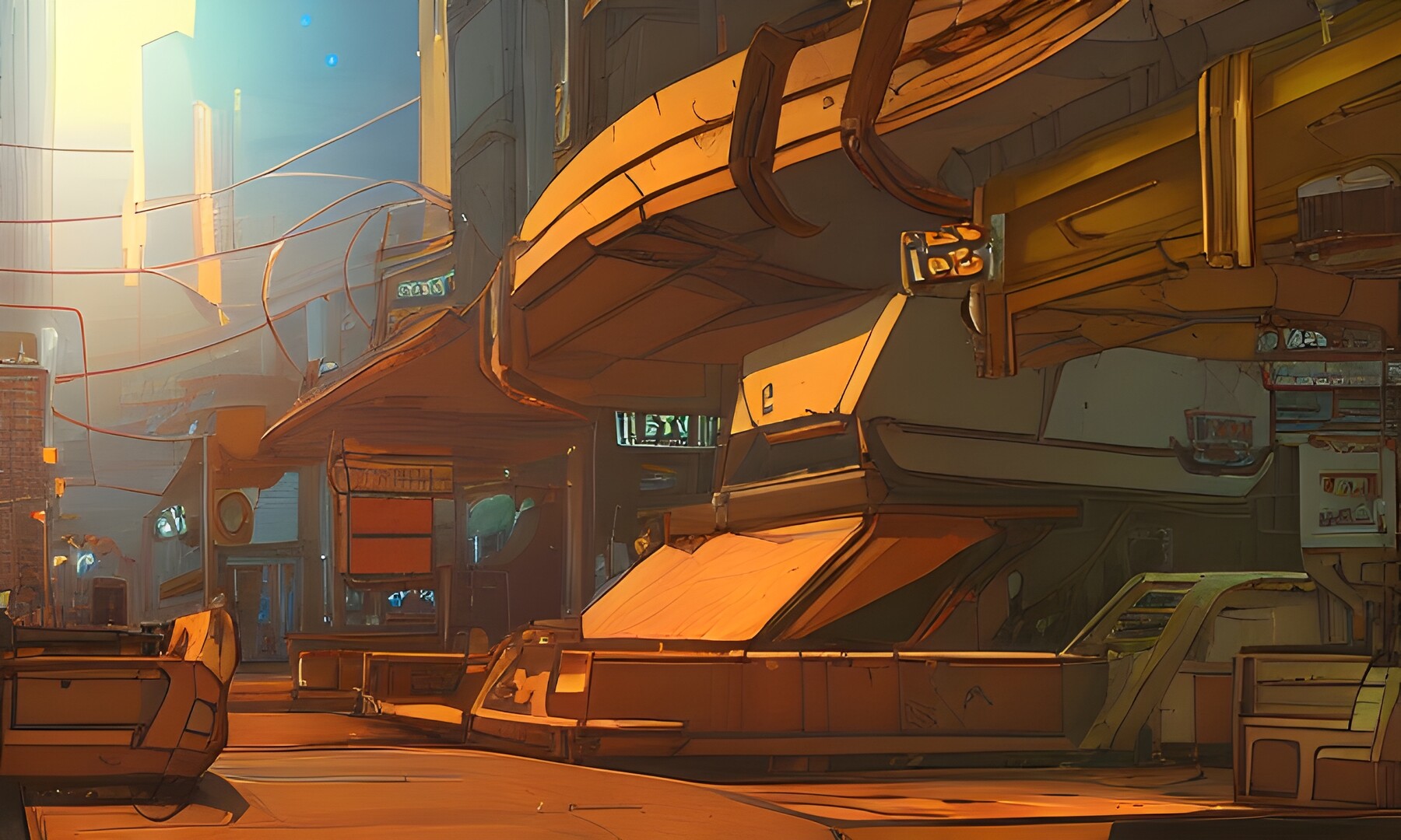 ArtStation - Borderland environment 2000 artwork pack | Artworks