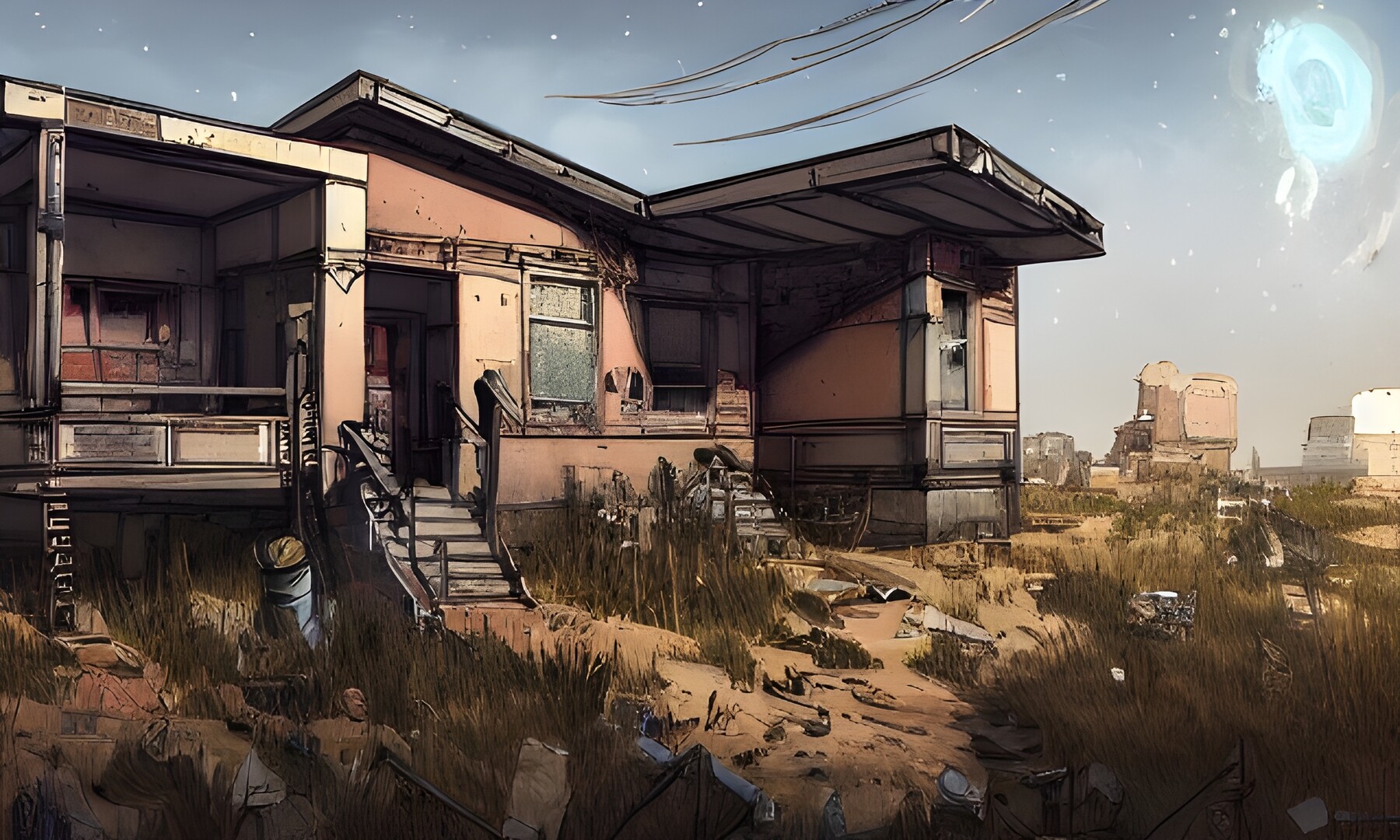 ArtStation - Borderland environment 2000 artwork pack | Artworks