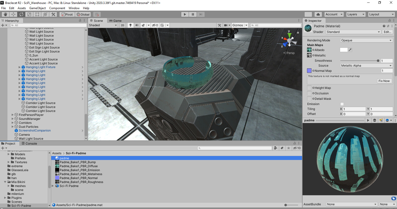 ArtStation - Low Poly Sci-Fi Bracelet Padme | Resources