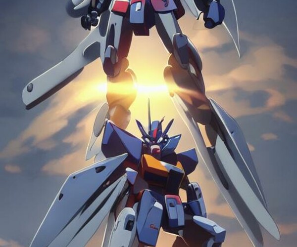 ArtStation - Robot Hero Gundam Style | Artworks