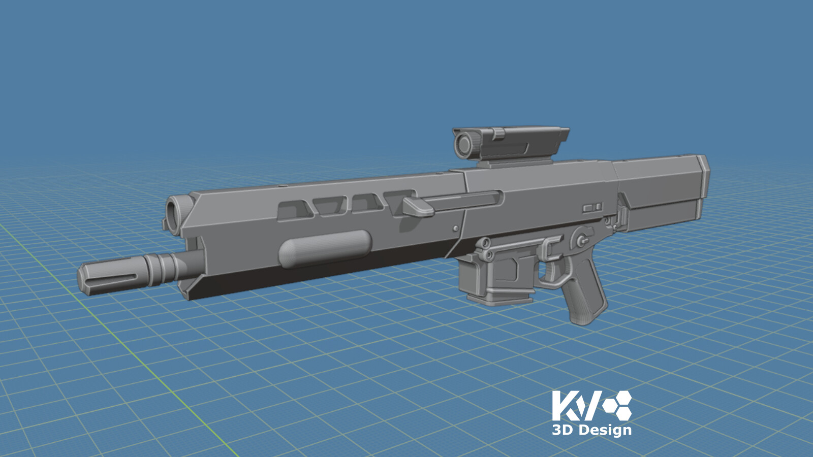 ArtStation - KV-Oblivion Rifle | Resources