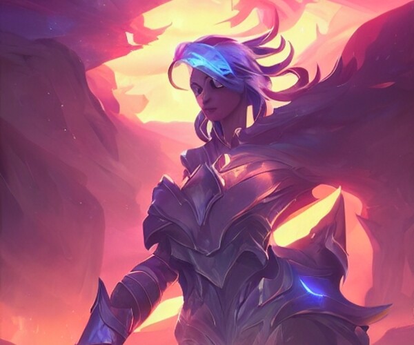 ArtStation - League of Legends Heros FanArt 8k collection | Artworks