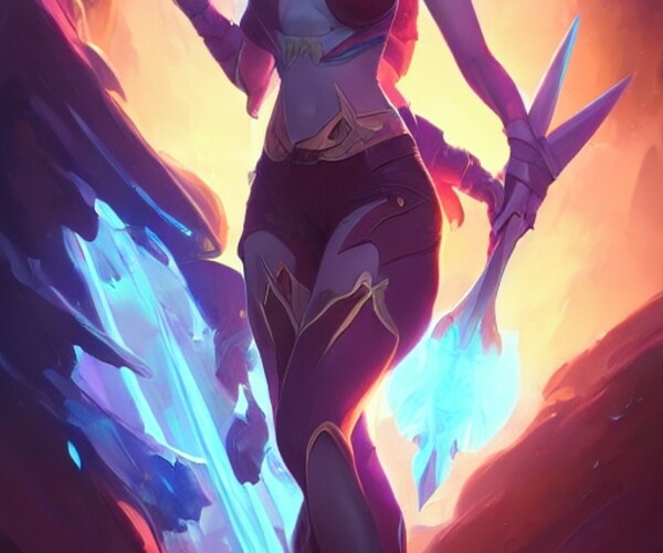 ArtStation - League of Legends Heros FanArt 8k collection | Artworks