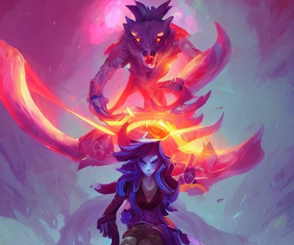 ArtStation - League of Legends Heros FanArt 8k collection | Artworks