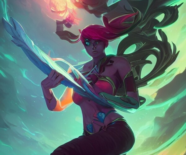 ArtStation - League of Legends Heros FanArt 8k collection | Artworks