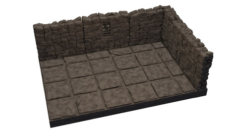ArtStation - Kit dungeon tiles for 3D print | Resources