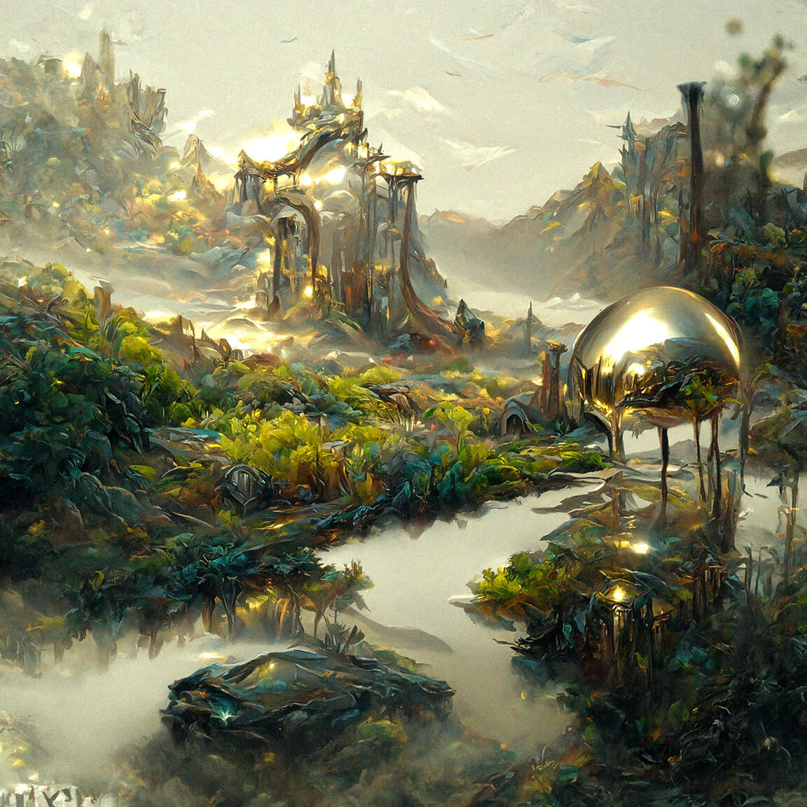 ArtStation - A mystical place | Artworks