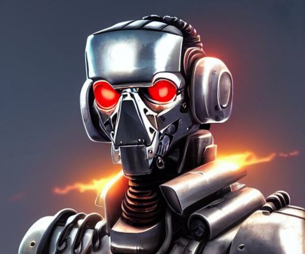 ArtStation - Robot Skynet T1000 Terminator Fan Art Inspiration 1500 ...