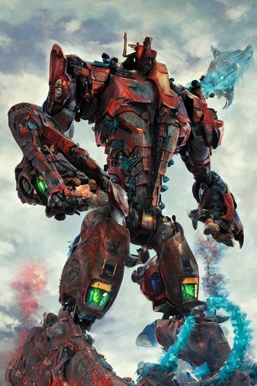 ArtStation - Titan Robot Pacific rim Fan Style 1000 image collection ...