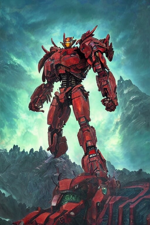 ArtStation - Titan Robot Pacific rim Fan Style 1000 image collection ...