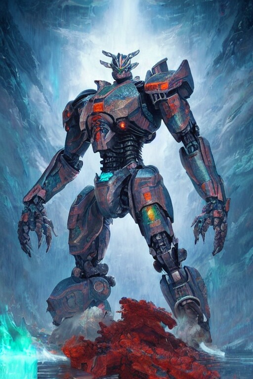 ArtStation - Titan Robot Pacific rim Fan Style 1000 image collection ...