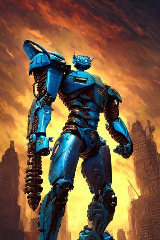 ArtStation - Titan Robot Pacific rim Fan Style 1000 image collection ...