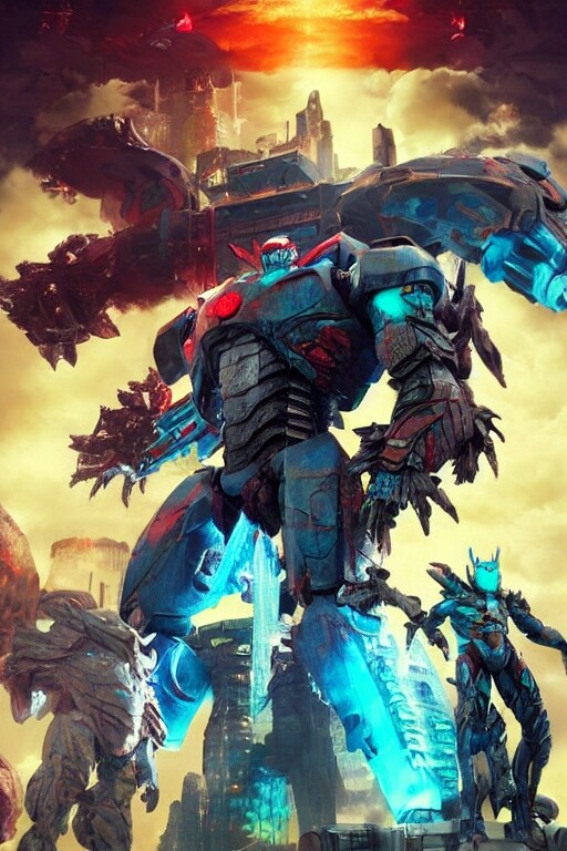 ArtStation - Titan Robot Pacific rim Fan Style 1000 image collection ...