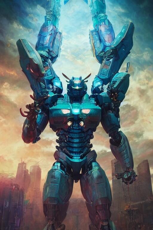 ArtStation - Titan Robot Pacific rim Fan Style 1000 image collection ...