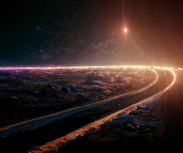 ArtStation - Highway to the Center of the Cosmos | Artworks