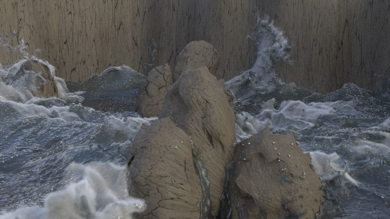 ArtStation - Crashing Ocean Waves with whitewater | Resources