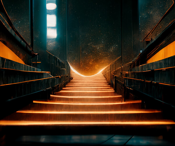 ArtStation - Stairs to Infinity | Artworks