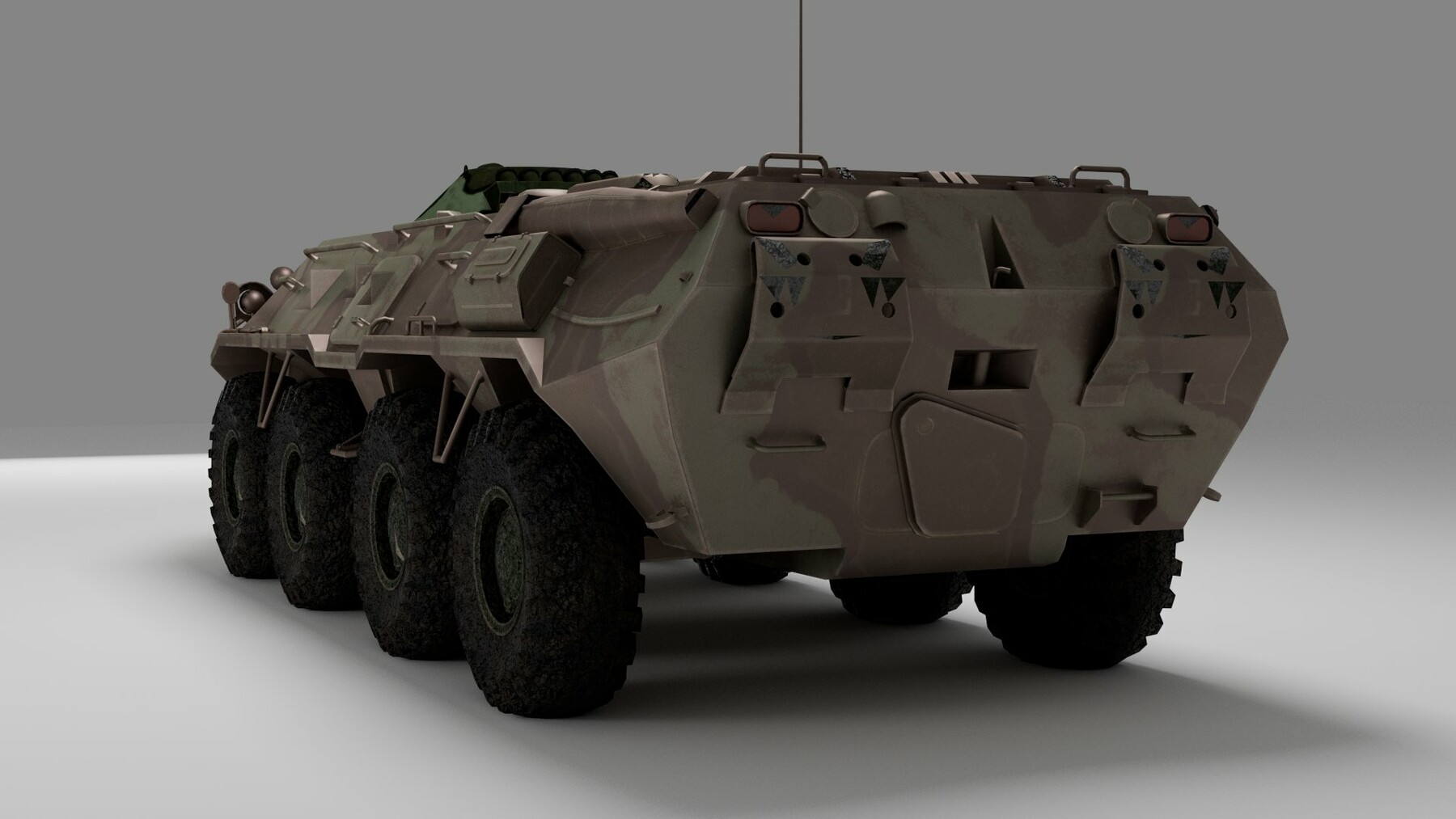 ArtStation - BTR-60 | Game Assets