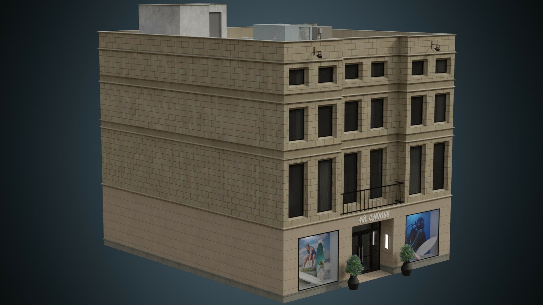 ArtStation - Building 23 | Game Assets