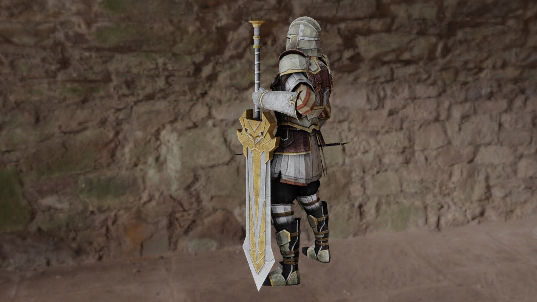 ArtStation - MEDIEVAL KNIGHT LOW POLY GAME READY | Game Assets