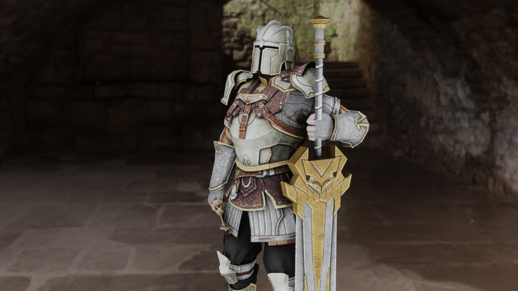 ArtStation - MEDIEVAL KNIGHT LOW POLY GAME READY | Game Assets