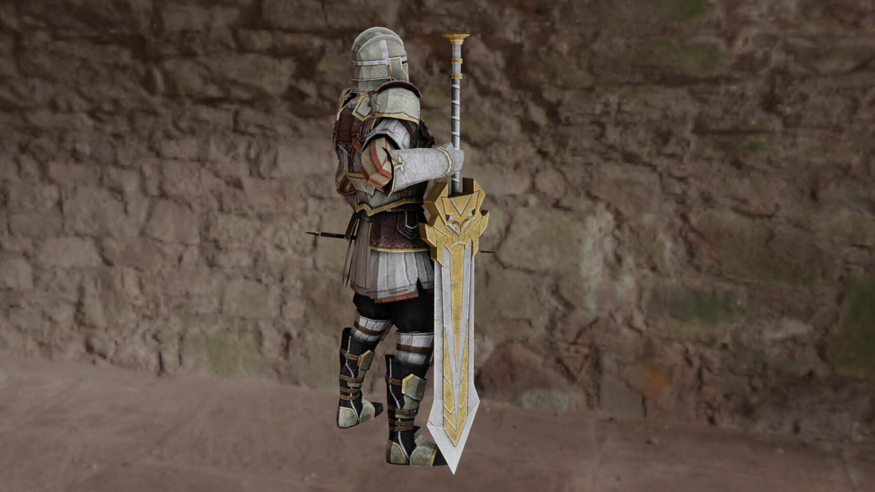 ArtStation - MEDIEVAL KNIGHT LOW POLY GAME READY | Game Assets