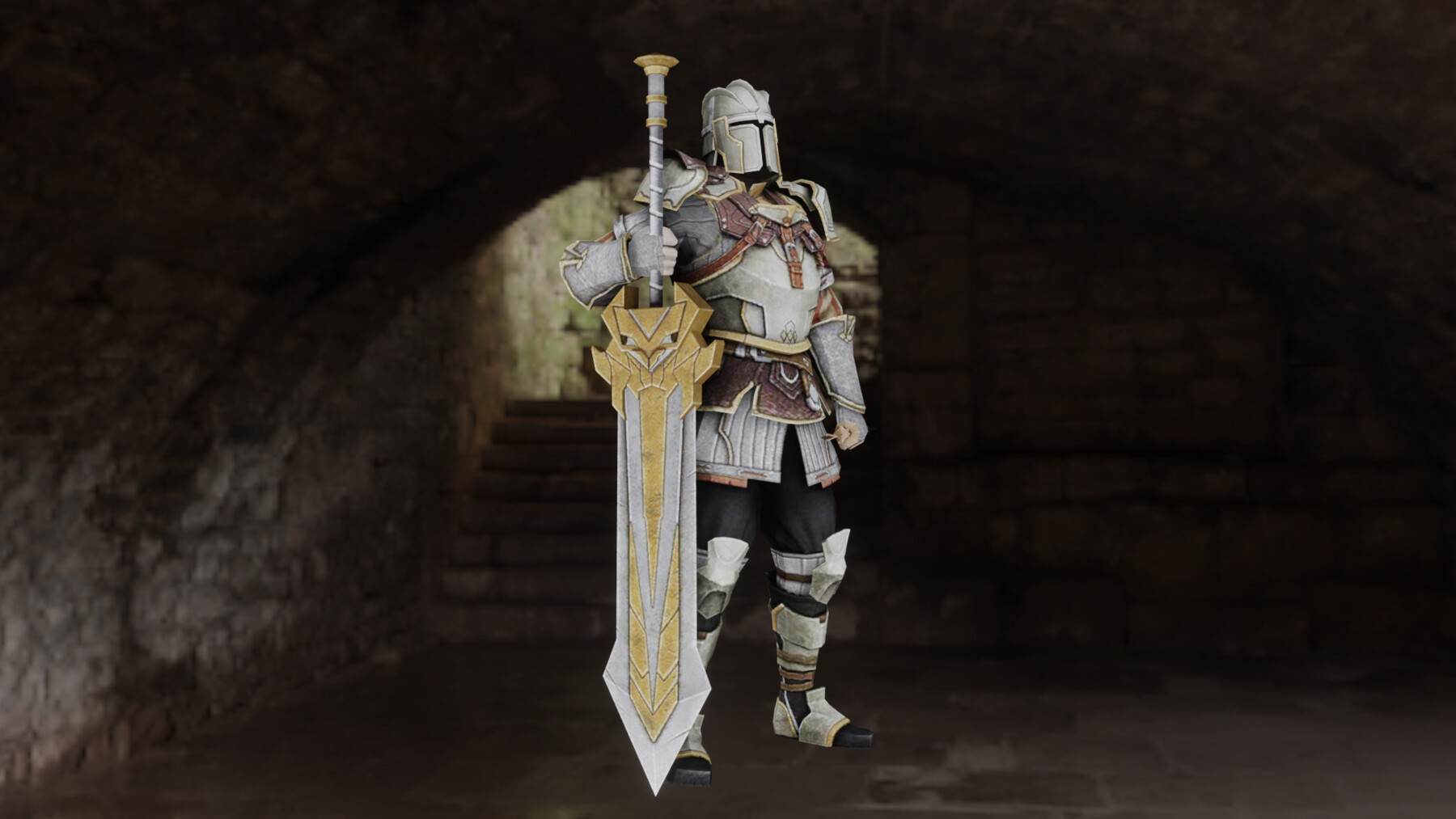 ArtStation - MEDIEVAL KNIGHT LOW POLY GAME READY | Game Assets