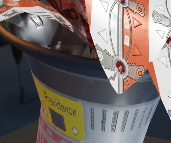 ArtStation - Low Poly Sci-Fi Vase Obivan | Resources