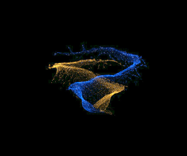 ArtStation - Slow abstract particles FX | Resources