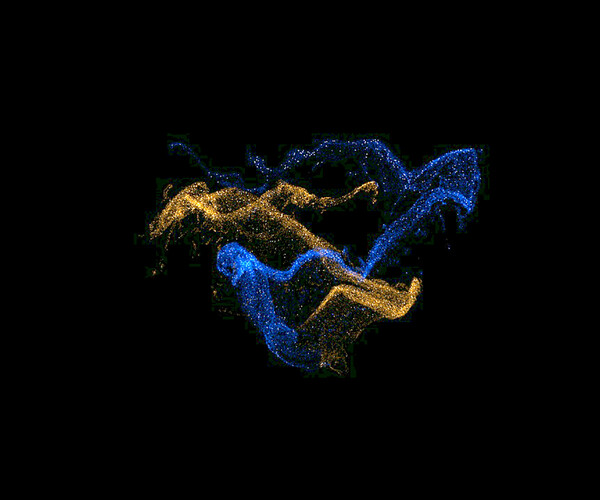 ArtStation - Slow abstract particles FX | Resources