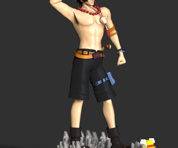 ArtStation - Ace - One Piece | Resources