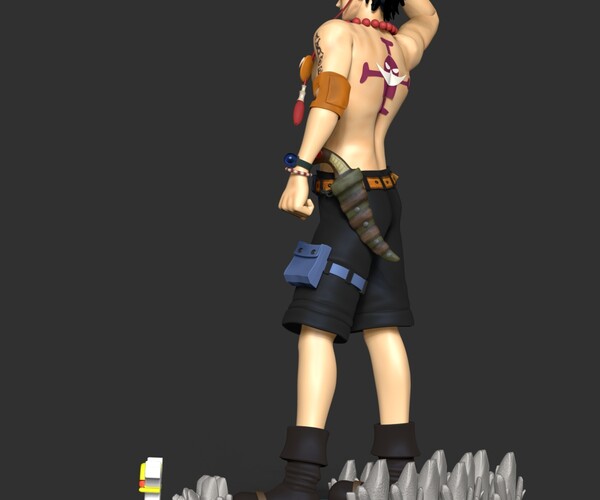 ArtStation - Ace - One Piece | Resources