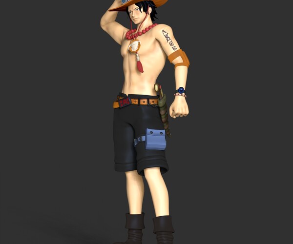 ArtStation - Ace - One Piece | Resources